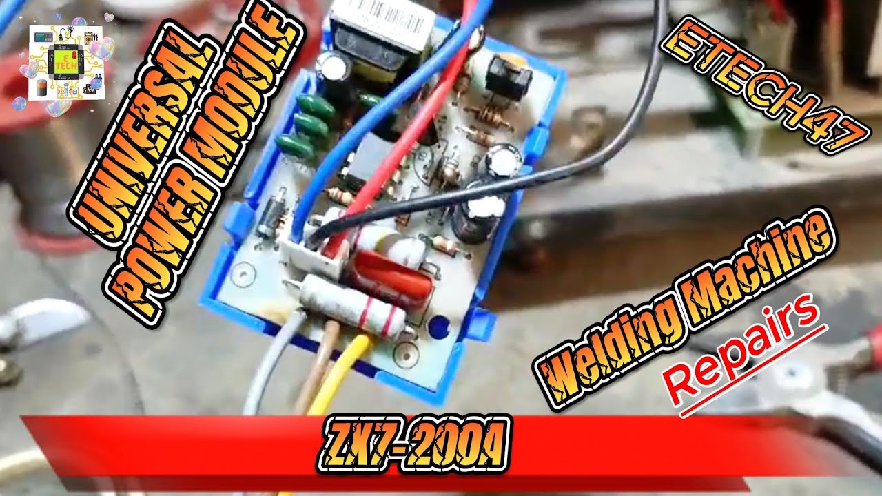 Repairs IGBT Welding Plant ZX7 200A Top Card Failure & Installation of Universal Module - YouTube