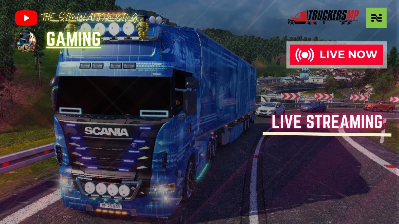 ETS-2 | Trucker's Mp Live 2000 Kmph long Tour | #shortsfeed #ets2 # ...