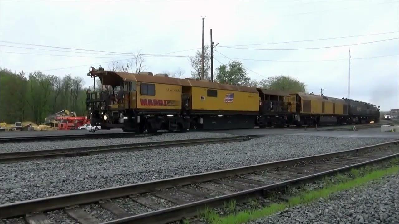 Loram Rail Grinder #train #asmr #railway #railfan #railroad #loram - YouTube