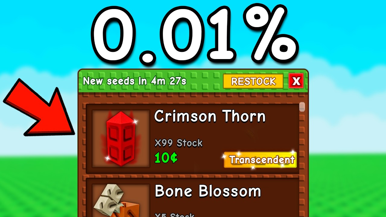 Starting Over Using TRANSCENDENT Seeds Only! - YouTube