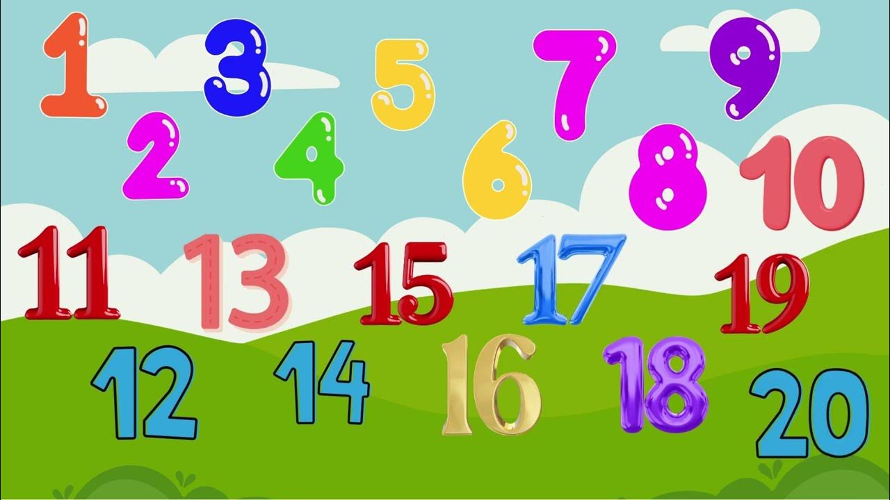 Counting Fun: Learning Numbers 1-20 - YouTube