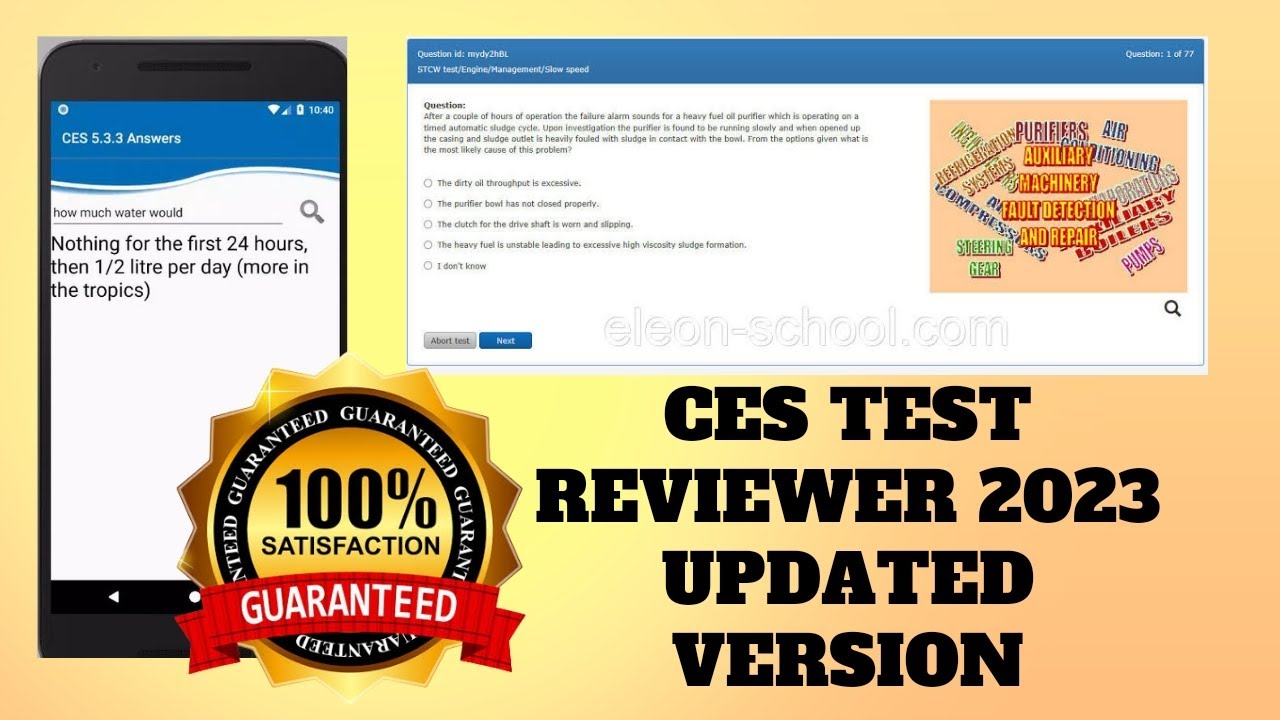 CES TEST REVIEWER 2023 | UPDATED VERSION | RECOMMENDED (Popular ...