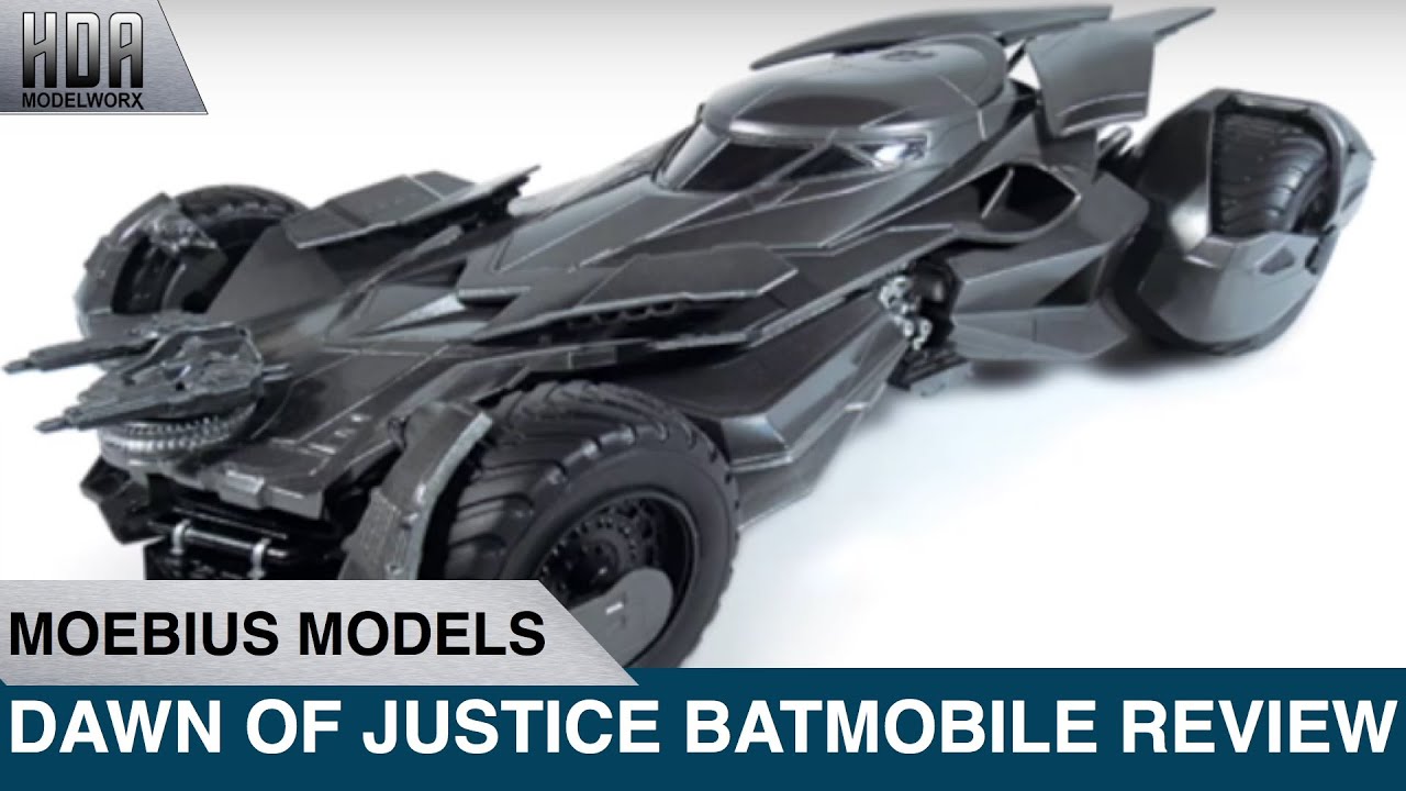 Batman V Superman: Dawn of Justice-Batmobile -Moebius Models 1/25 Scale ...