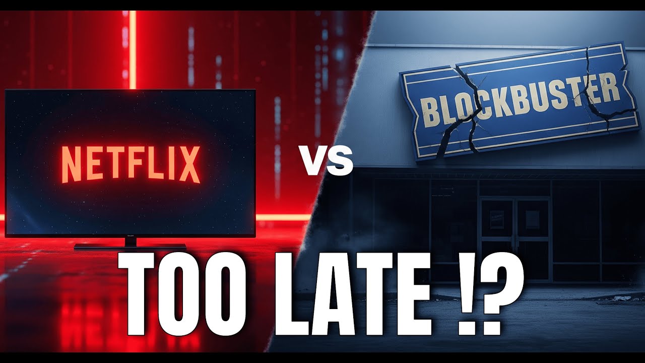 How NETFLIX Beat Blockbuster : The $50 MILLION Dollars Mistake - YouTube