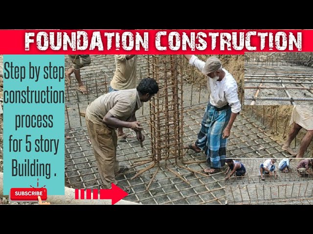 Building Foundation Construction Process