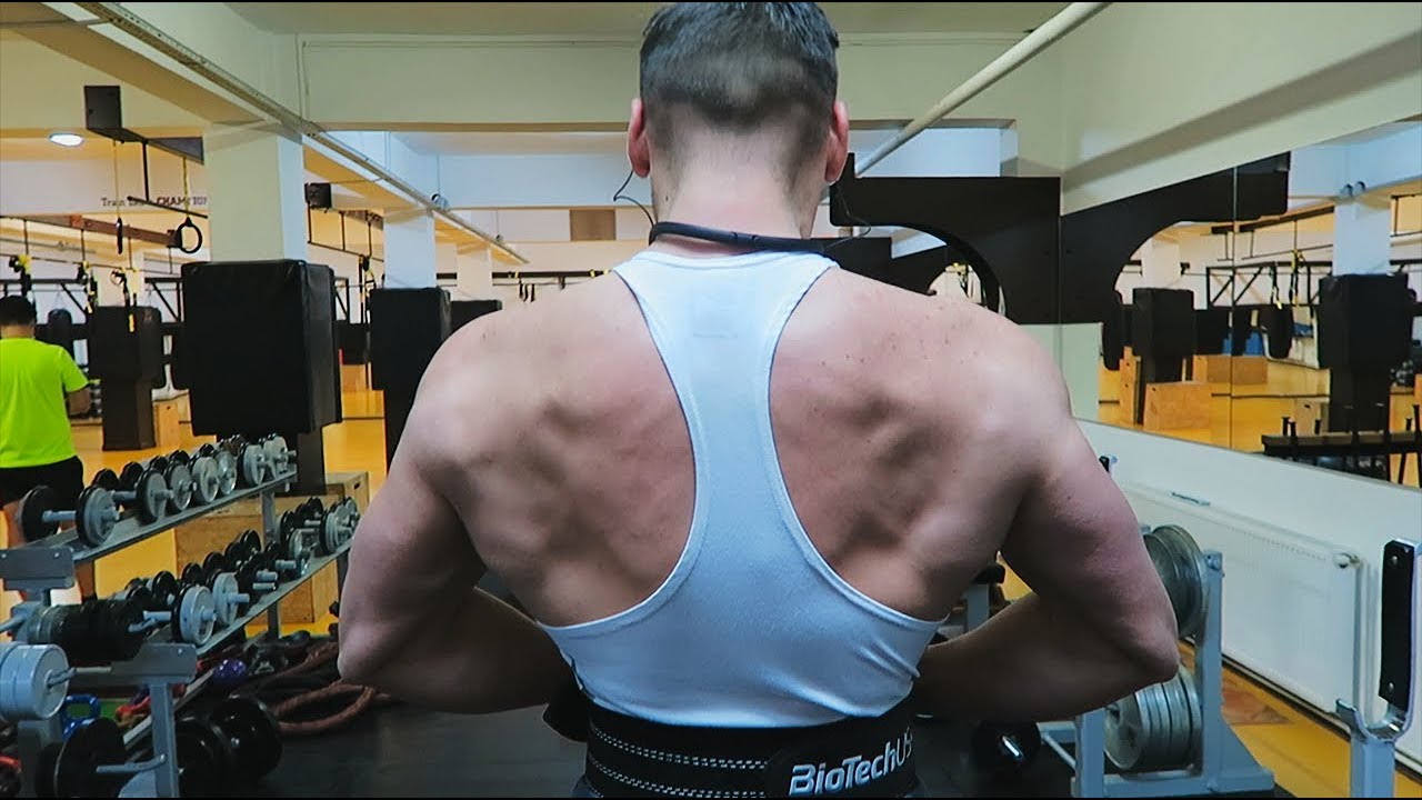 Antrenament spate Masa Musculara | VLOG #19 | Dieta Flex - YouTube