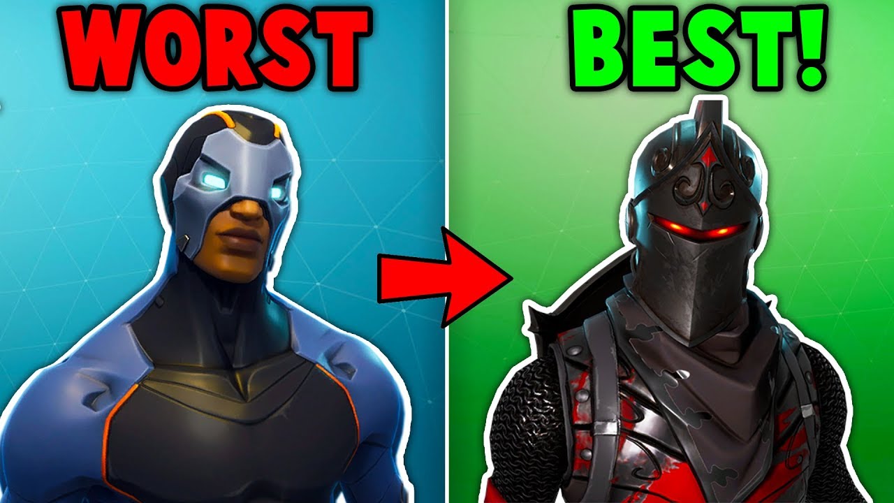 RANKING EVERY LEGENDARY SKIN FROM WORST TO BEST! (ALL 33 LEGENDARY ...