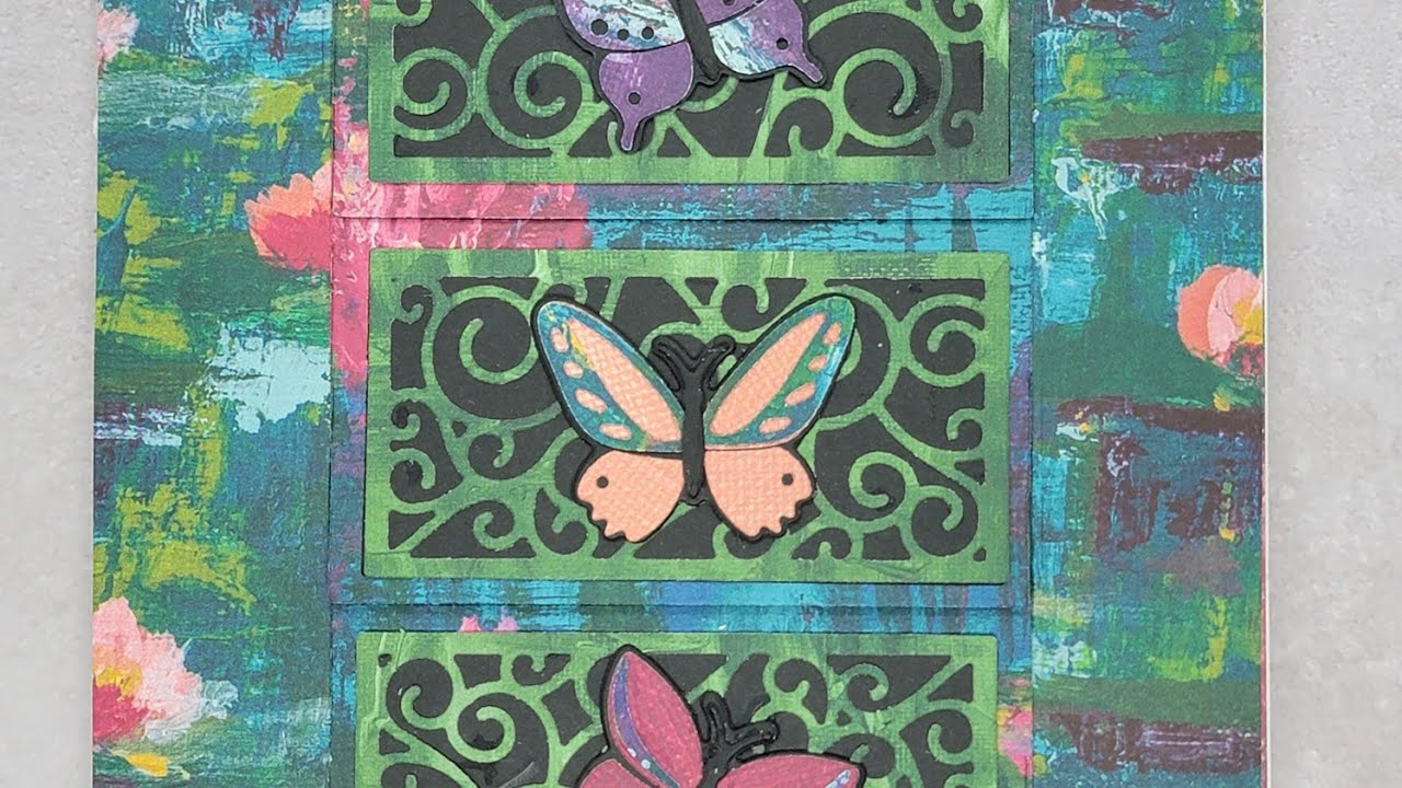 Butterfly Bliss Garden Shutters by Spellbinders - YouTube