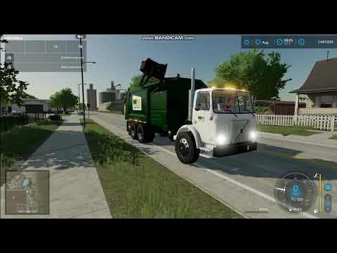Waste Management Volvo WX64 Heil DuraPack Python (FS22) - YouTube