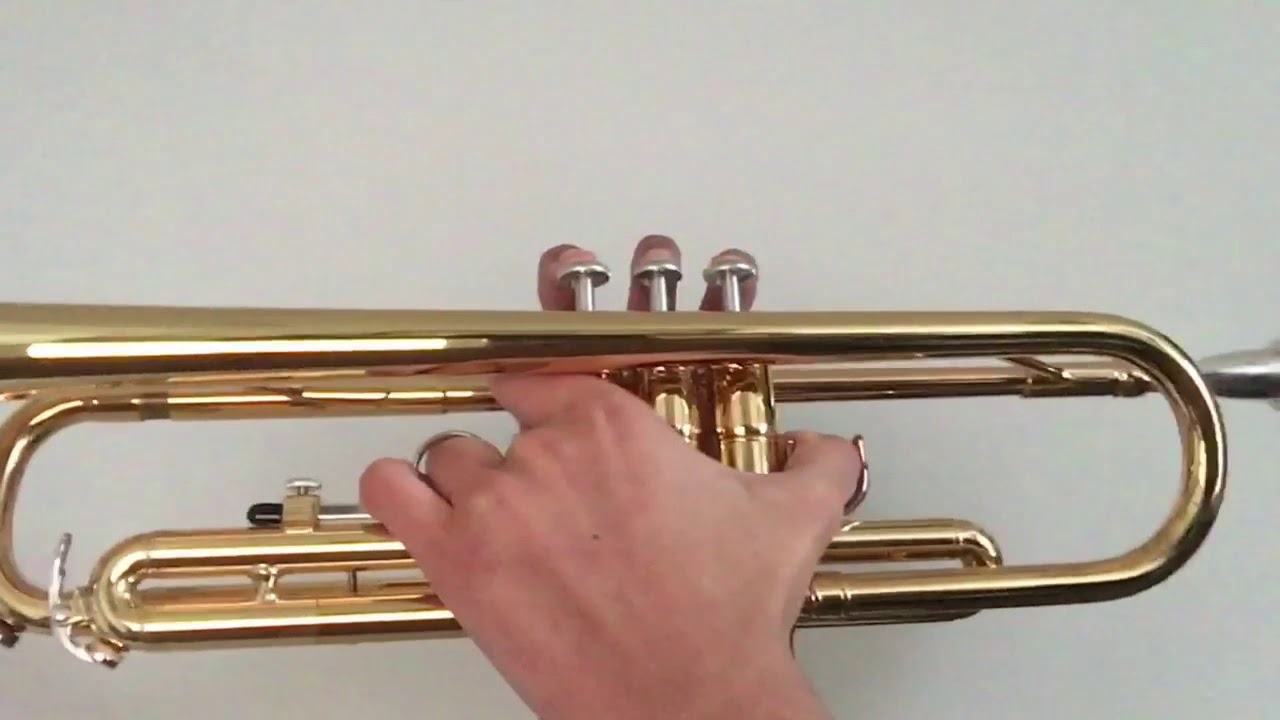 F minor scale on TRUMPET - YouTube