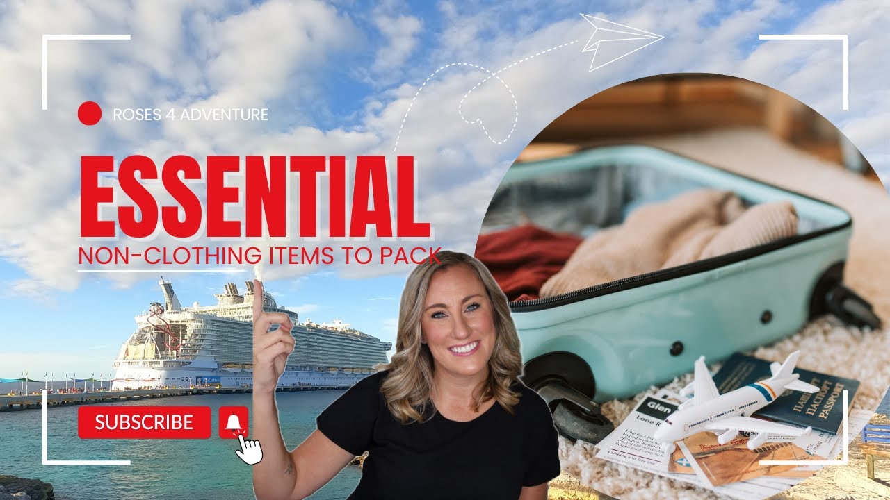 Essential Non-Clothing Items You MUST Pack for Your Cruise 🚢 | Ultimate ...