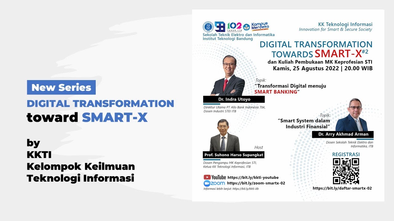 DIGITAL TRANSFORMATION TOWARDS SMART-X #2 Batch 02: SMART BANKING - YouTube