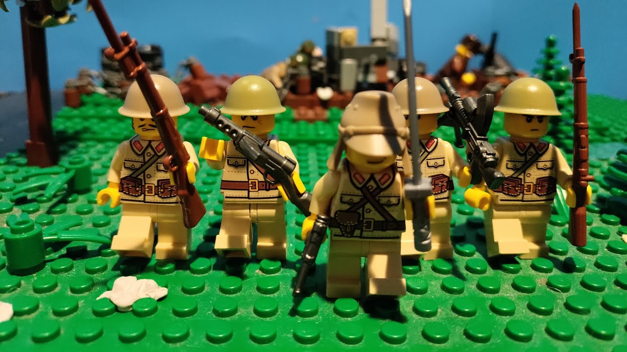 My Lego WW2 Japanese army - YouTube