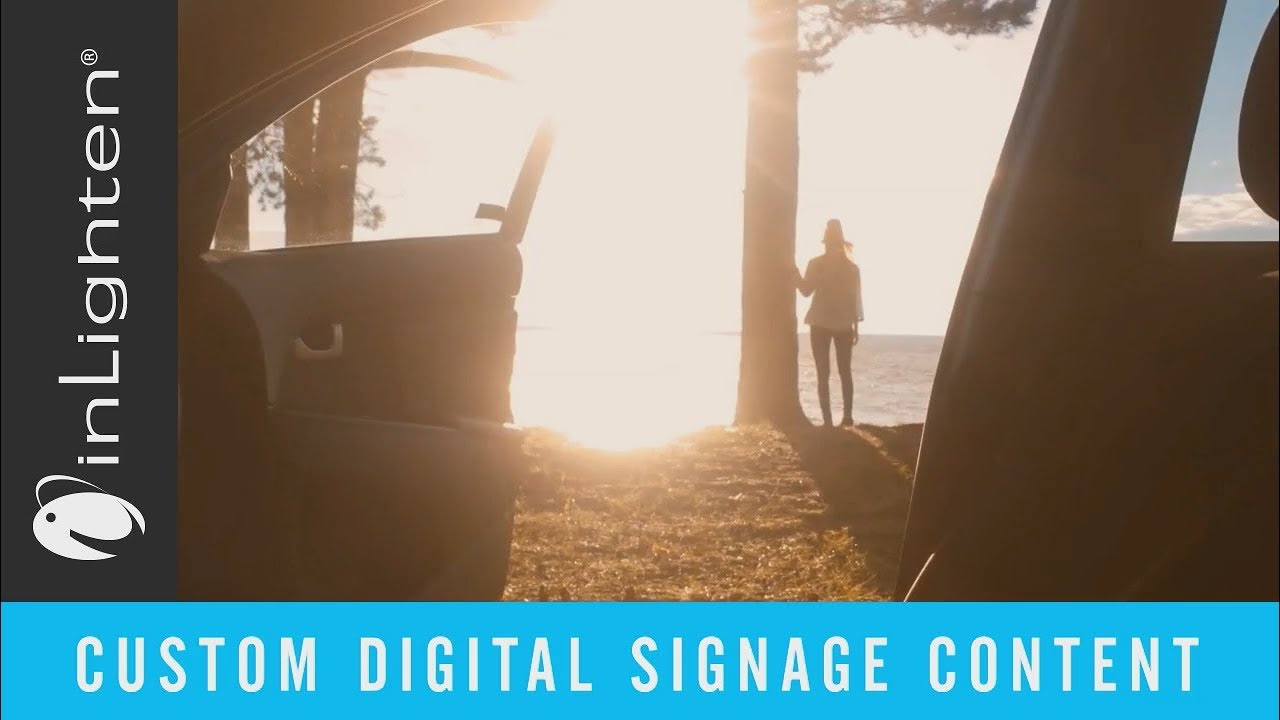 inLighten - Custom Digital Signage Content - VAL101L - YouTube