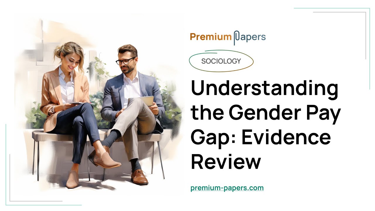Understanding the Gender Pay Gap: Evidence Review - Essay Example - YouTube