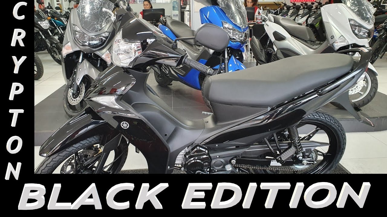 Yamaha Crypton Black Edition Modelo 2020 - Primeras Impresiones - YouTube