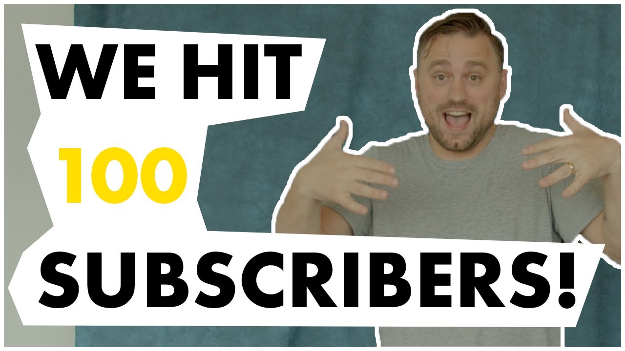 WE HIT 100 SUBSCRIBERS! - YouTube