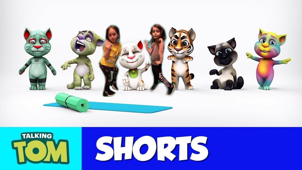 Talking Tom in Real Life | Aerobic | How Talking Tom Settled in our ...