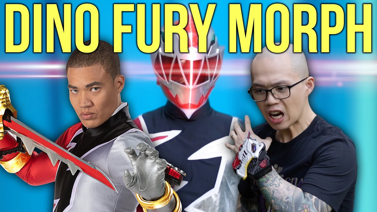 The REAL Dino Fury Morph - feat. Russell Curry [FAN FILM] Power Rangers ...