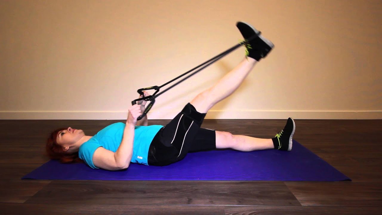 Hip Osteoarthritis Exercise 2/7 : Hamstring Stretch - YouTube