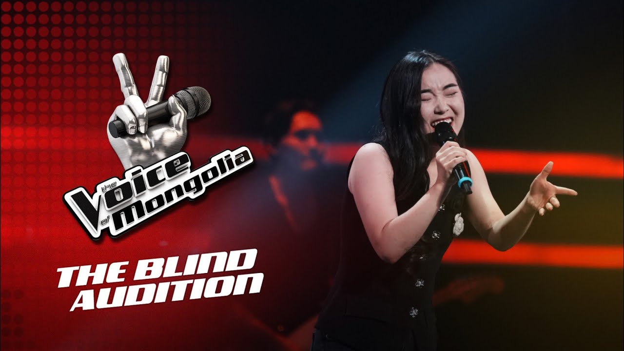 Altanzul.B- "It Ain't Over 'Til It's Over"- Blind Audition- The Voice of Mongolia 2025 - YouTube