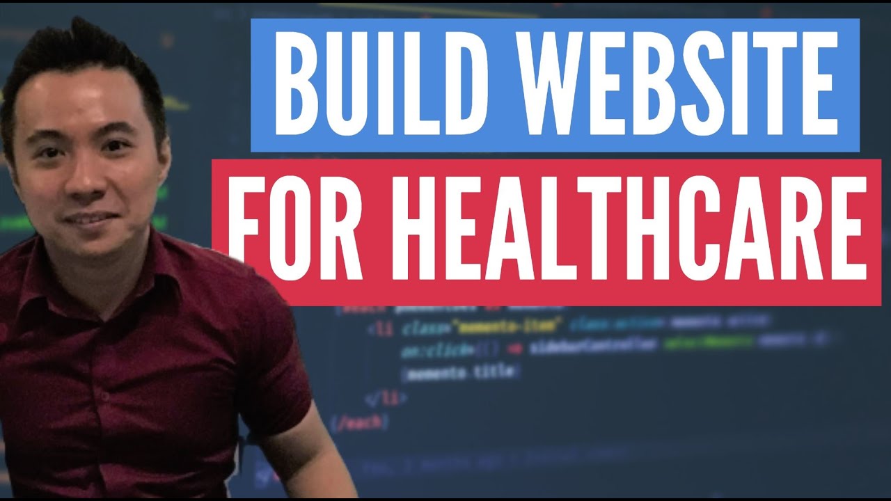 BUILD WEBSITE USING HTML CSS IN HEALTHCARE TUTORIAL - YouTube