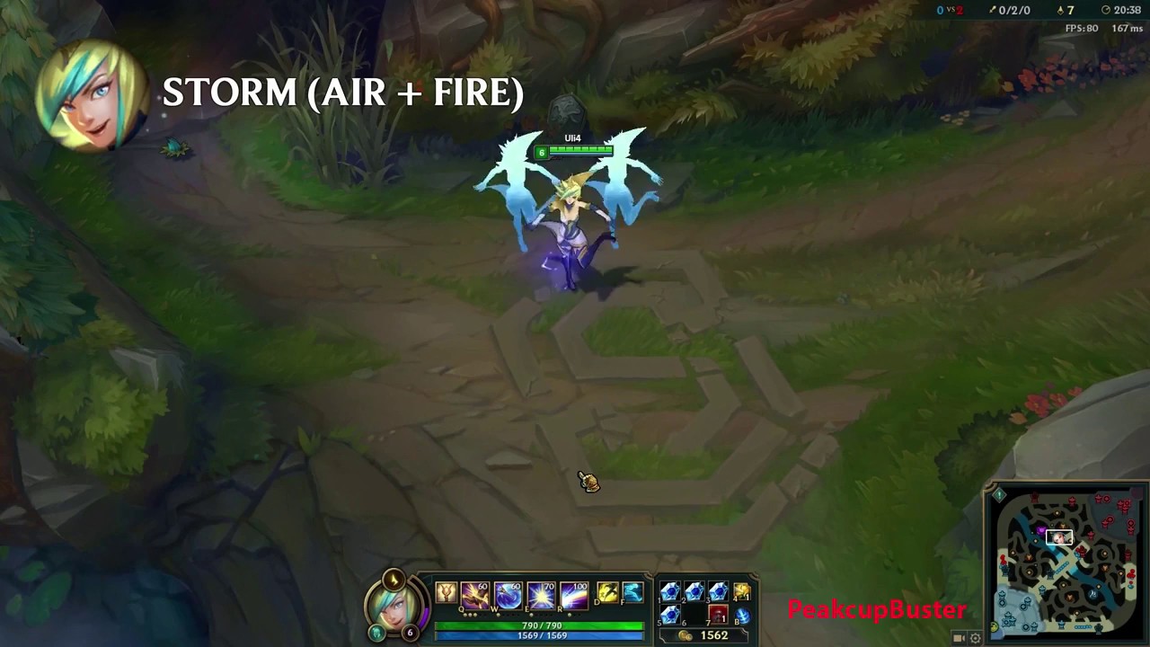 Elementalist Lux Storm League of Legends - YouTube