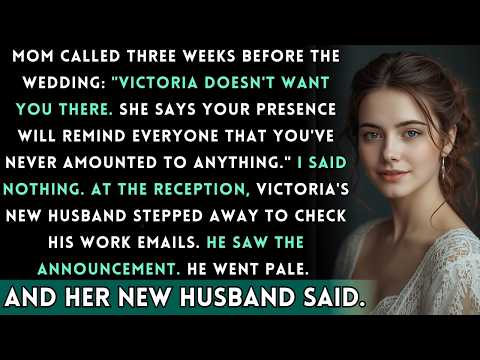 Mom Said 'Skip Your Sister's Wedding - You'll Make Her Look Bad' - Then Her New Husband Said...