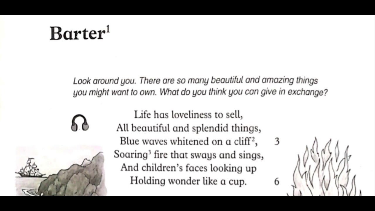 Class 5 English Unit 2 Poem Part 1 - YouTube