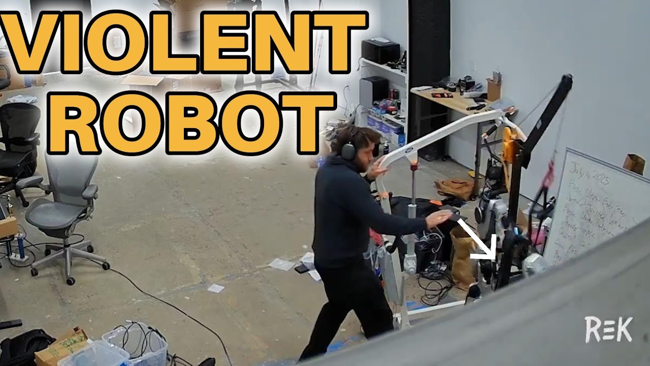 Why This Robot Went Violent Again & Almost Un-alives a Technician - YouTube