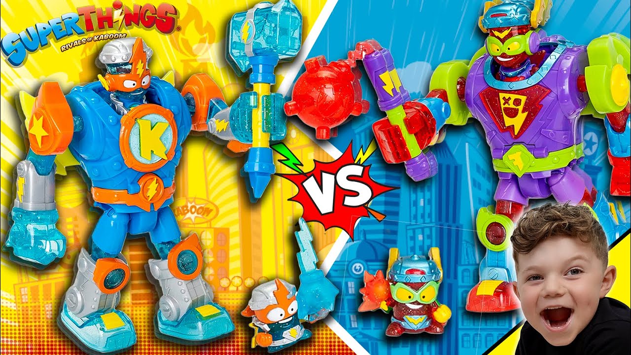 SUPERTHINGS SUPERBOTS!! 🤖⚡️ New Superthings Super Robot Toys for Kids ...
