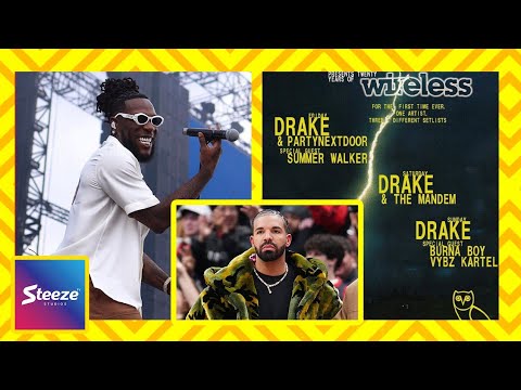 🚨BURNA BOY will be Drake’s special guest at this year’s wireless fest ...