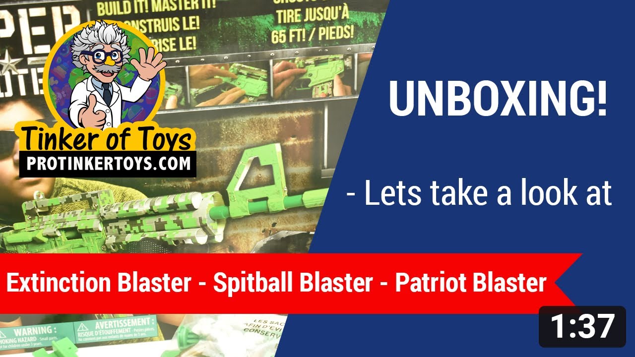 Unboxing - Paper shooters 3 Types - YouTube