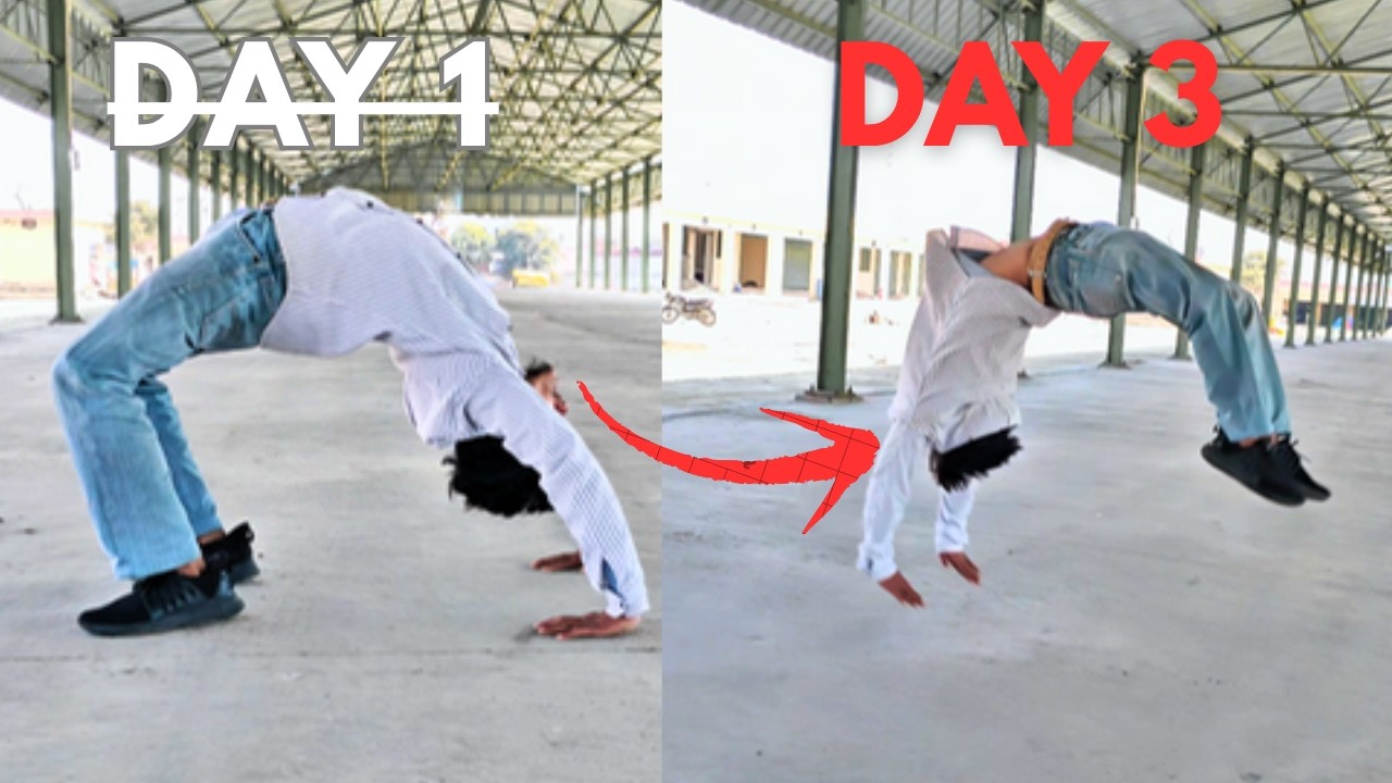 Learn How To Back Handspring for Beginners | Back Handspring Tutorial - YouTube