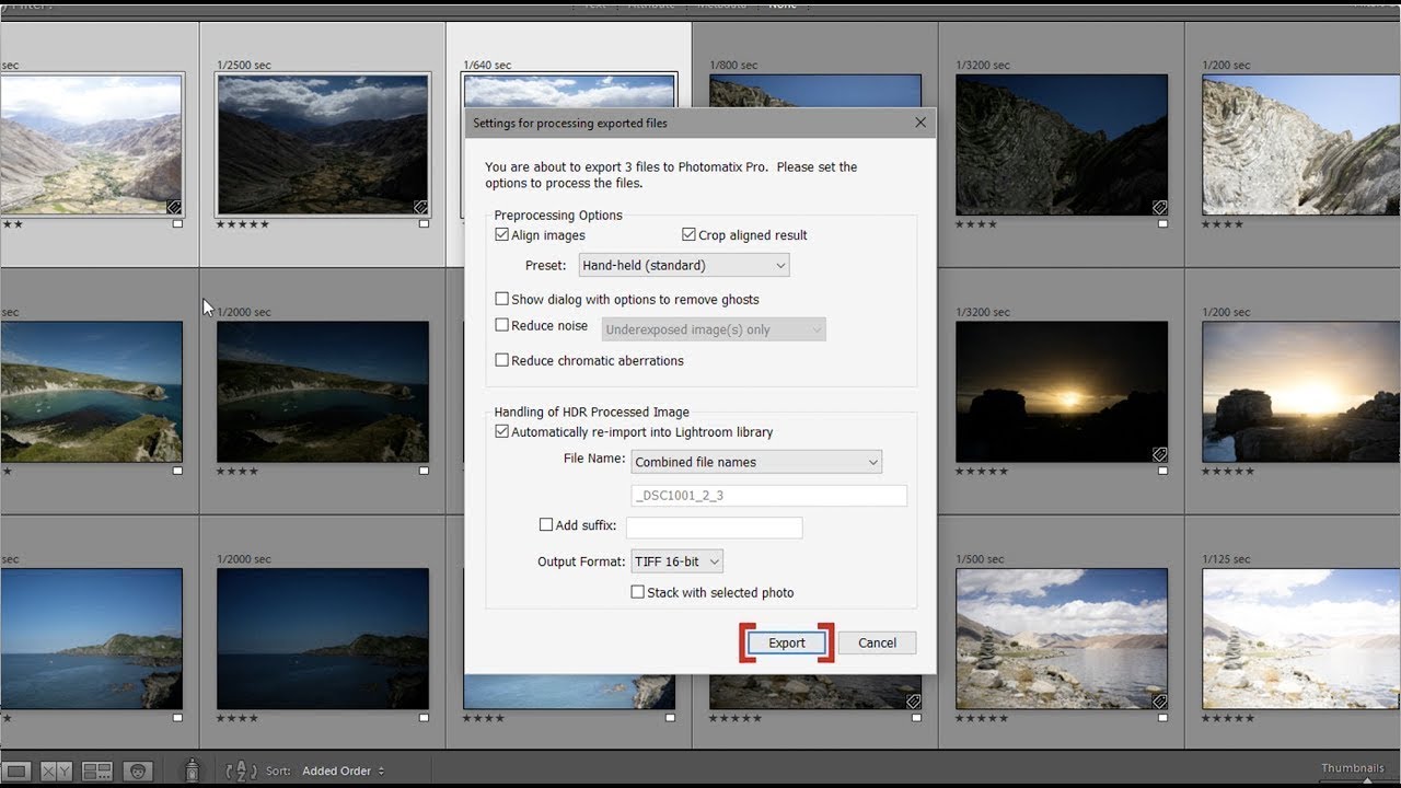 Using Photomatix Pro from Lightroom Tutorial - YouTube