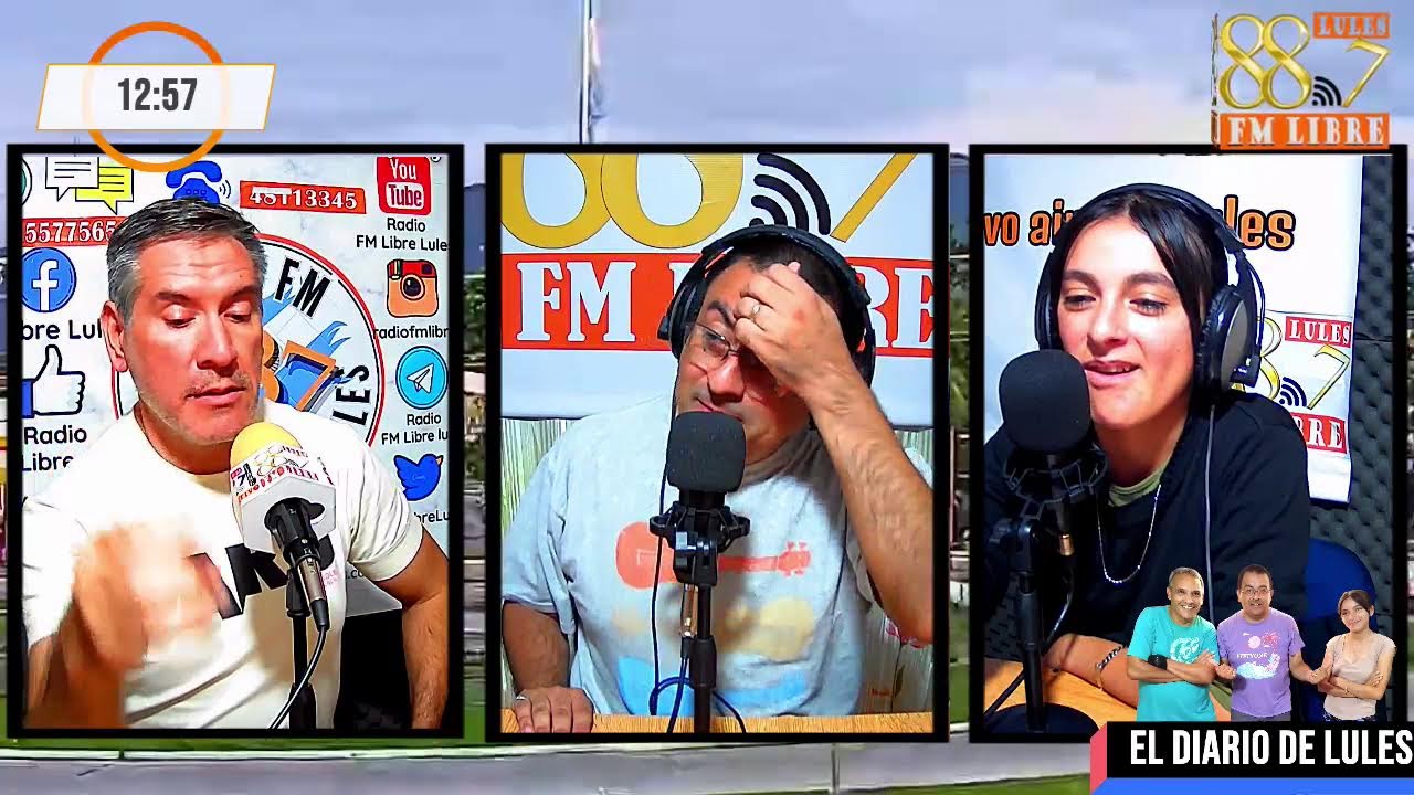 En el aire! - El Diario de Lules - Fm Libre 88.7 Mhz🎶🎧📻 - YouTube