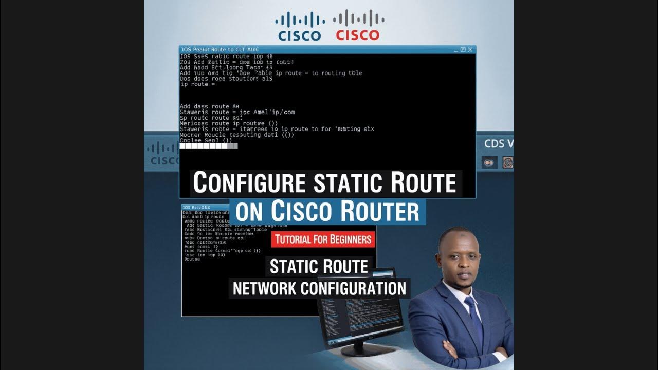 How to Configure Static Routes on Cisco Router - Step by Step Tutorial ...