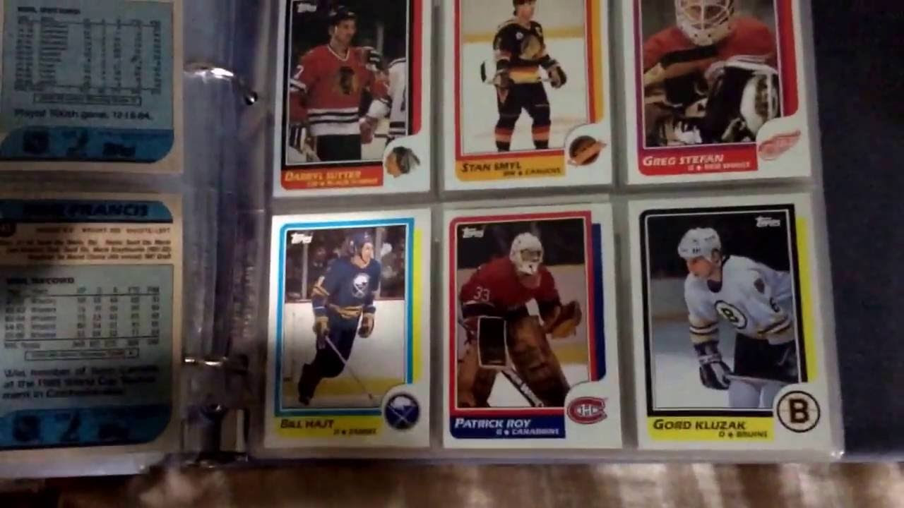 Huge!!!! Vintage Sports Card Collection Complete Chords
