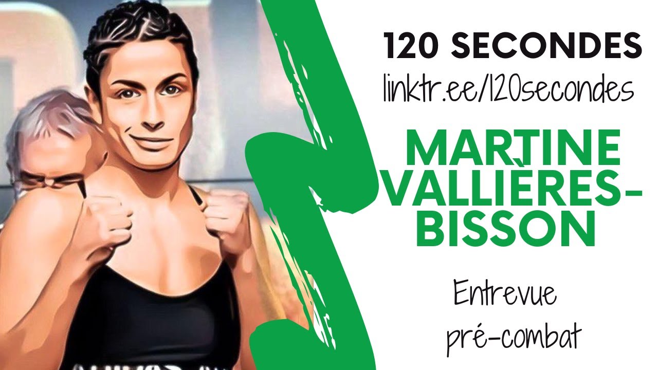 Commentaires pré-combat de Martine Vallières-Bisson à l'aube de son ...