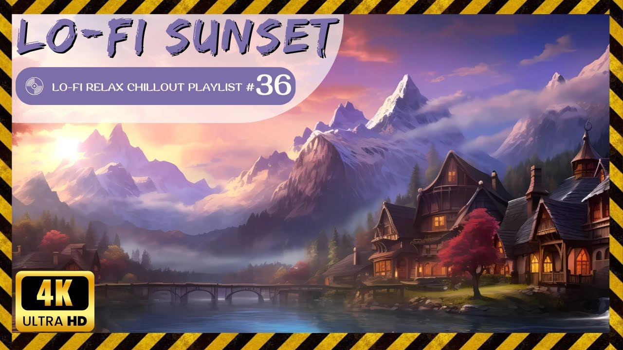 「LS」4K QUALITY Lo-Fi SUNSET RELAXING MUSIC - Session 36 - YouTube