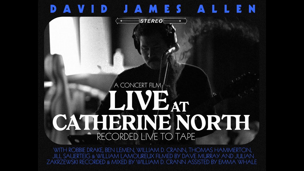 David James Allen 'Live at Catherine North' [Live Concert Film] - YouTube
