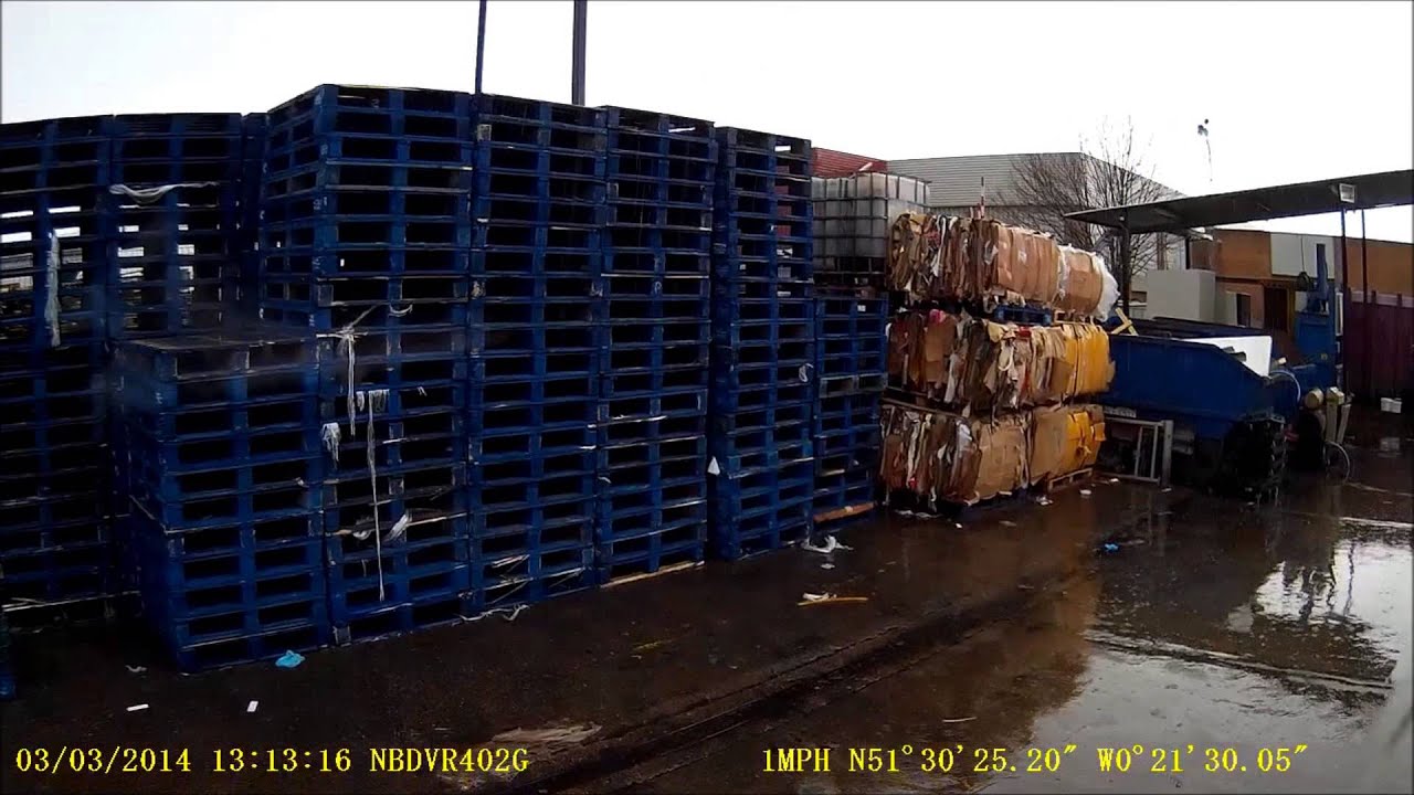 HGV Dash Camera - Tight loading bay/West Byfleet + 2x Backhauls - YouTube