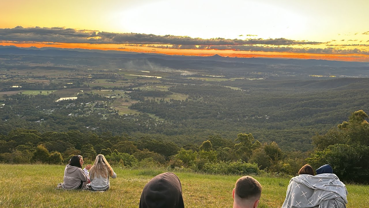 Mount Tamborine Queensland Australia Episode 8: Sunset at the Hang ...