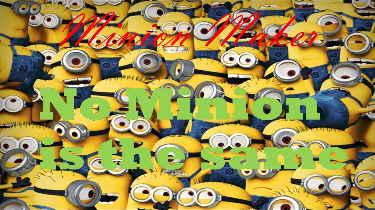 How to use Minion Maker - YouTube