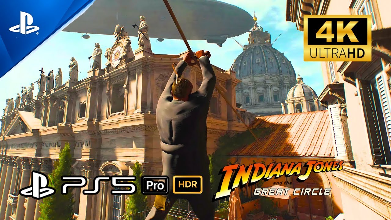 PS5 PRO | Indiana Jones and The Great Circle - Pure Cinema | UHD HDR 4K ...