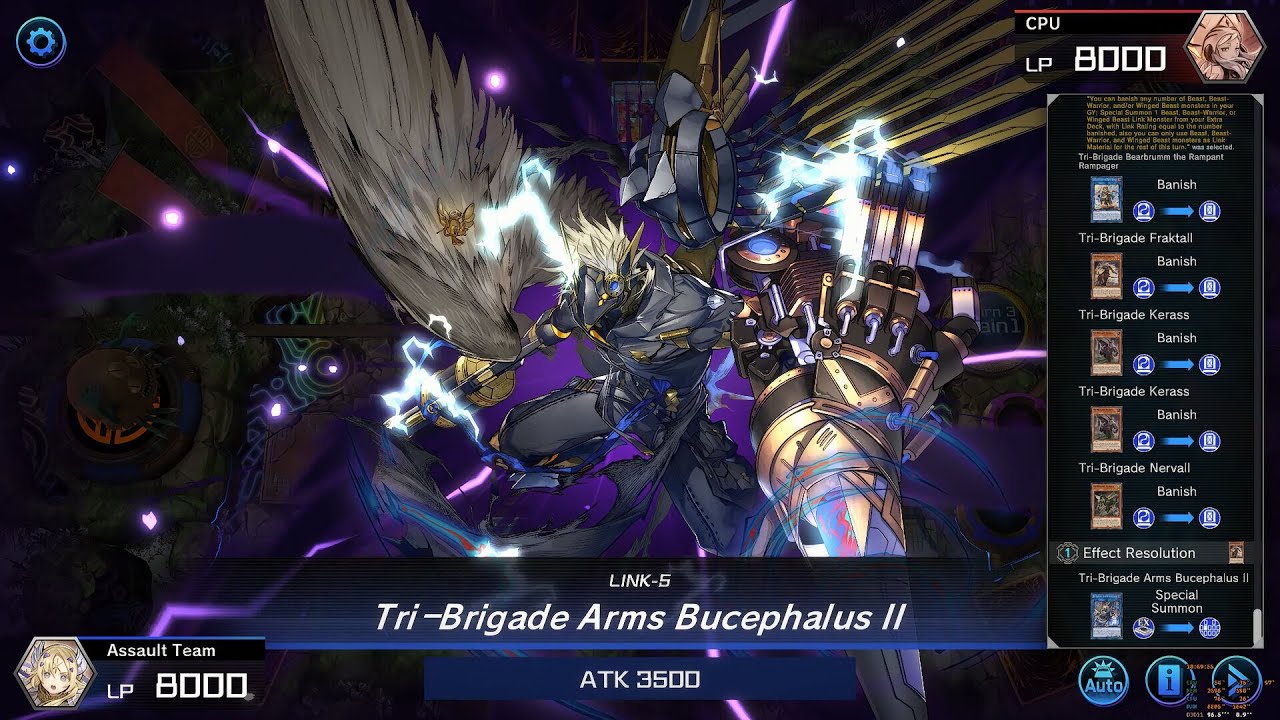 Summoning Animation: **NEW SUPPORT** for Tri-Brigade - "Tri-Brigade Arms Bucephalus II" - YouTube