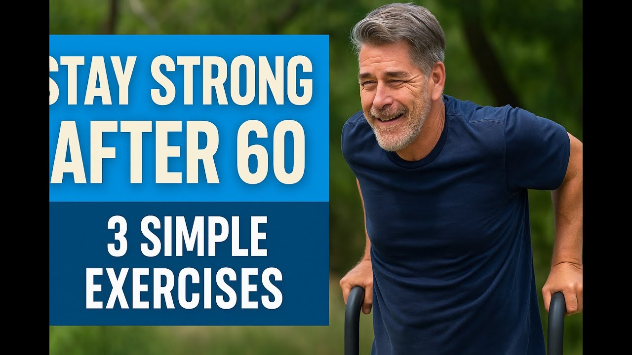 3 Simple Exercises to Stay Strong After 60 - YouTube