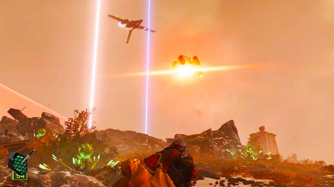 Eagles over Gunships [Helldivers 2] - YouTube