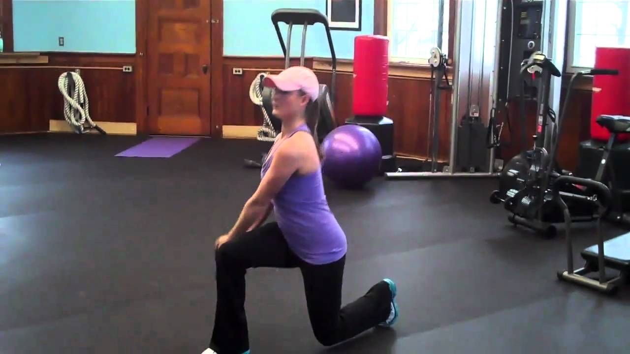 7 kETTLEBELL CHOP LUNGE - YouTube