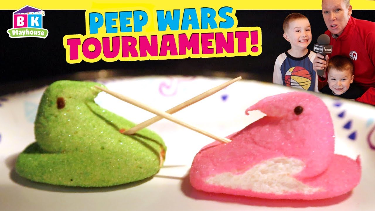 Peep Wars Tournament - YouTube